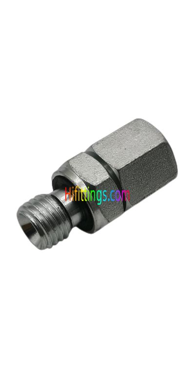 Straight BSP Male Stud End Metric Female Swivel fittings